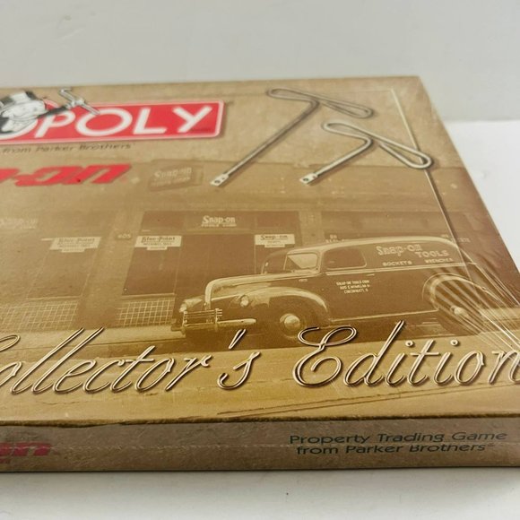 Hasbro | Games | Vintage Monopoly Snapon Tools Collectors Edition 200 ...